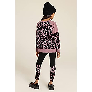 Danna Belle Kids Long Sleeve T-Shirt and Pants Set Top Leggings Outfits for Girls 8-10 Years