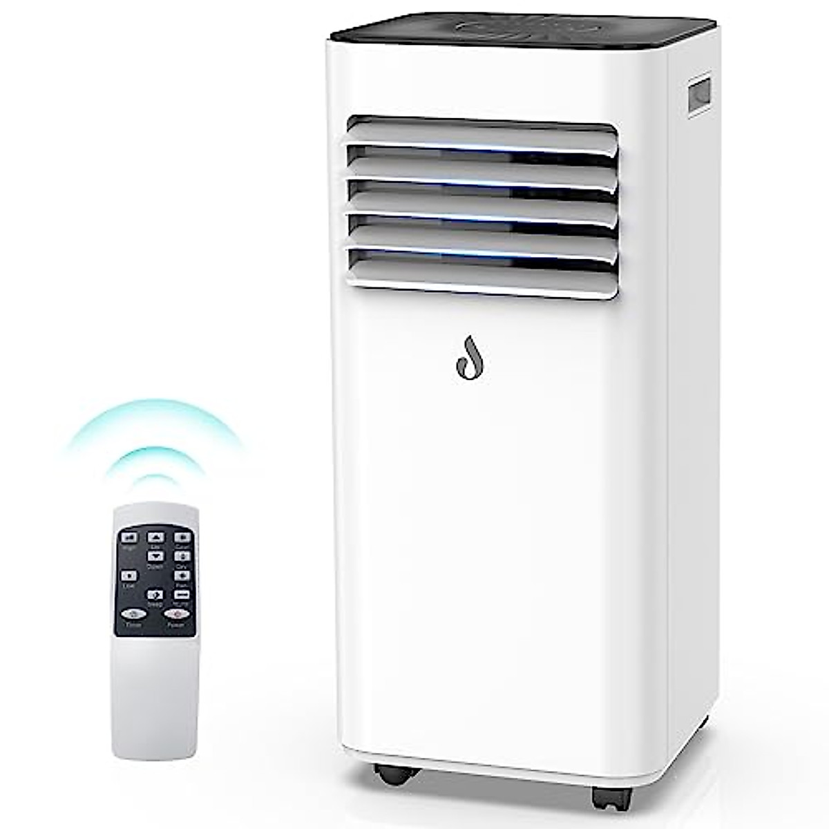 8,000 BTU Portable Air Conditioners, Portable AC With Remote for Room to 300 sq.ft  3 in 1 Air Conditioner With Dehumidification/Air Circulation/Timer And Window Kit