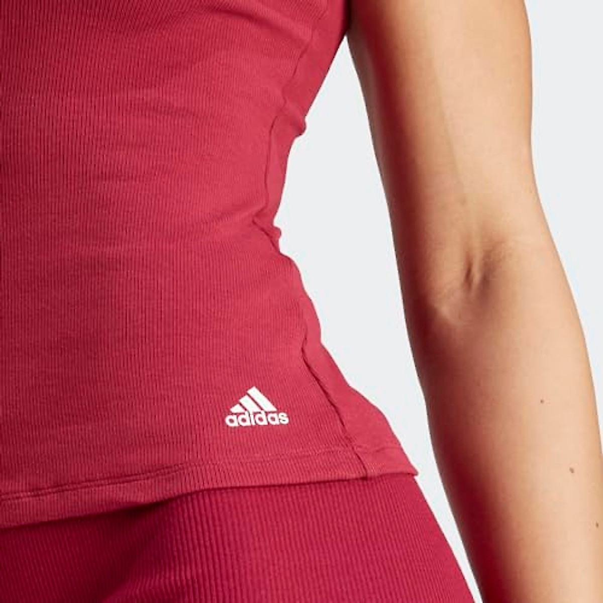 Adidas Women's Tank Top, Legacy Burgundy, XL