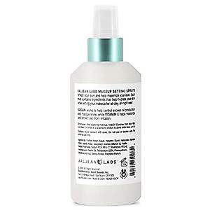 Valjean Labs Matte Makeup Setting Spray | Koalin + Vitamin E | Long-Lasting Wear, Matte Finish | Helps Hydrate and Control Oil | Paraben Free, Cruelty Free, Made in USA (6 oz)