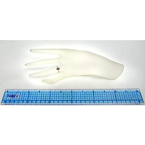 RB Gems Sterling Silver 925 Ring Genuine Gemstone Marquise 8X4 mm, 0.91 Cts, RHODIUM-PLATED Finish (12, garnet)