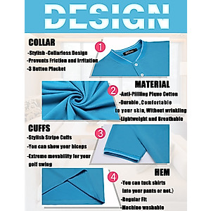 Men's Fashion Polo Shirts Classic Fit Polo Shirt Short-Sleeve Polo Office Polo Shirt 3-Button unique polo half sleeve slim fit form fitting Casual Stylish Clothes Cloths ropa de hombre de moda 2023