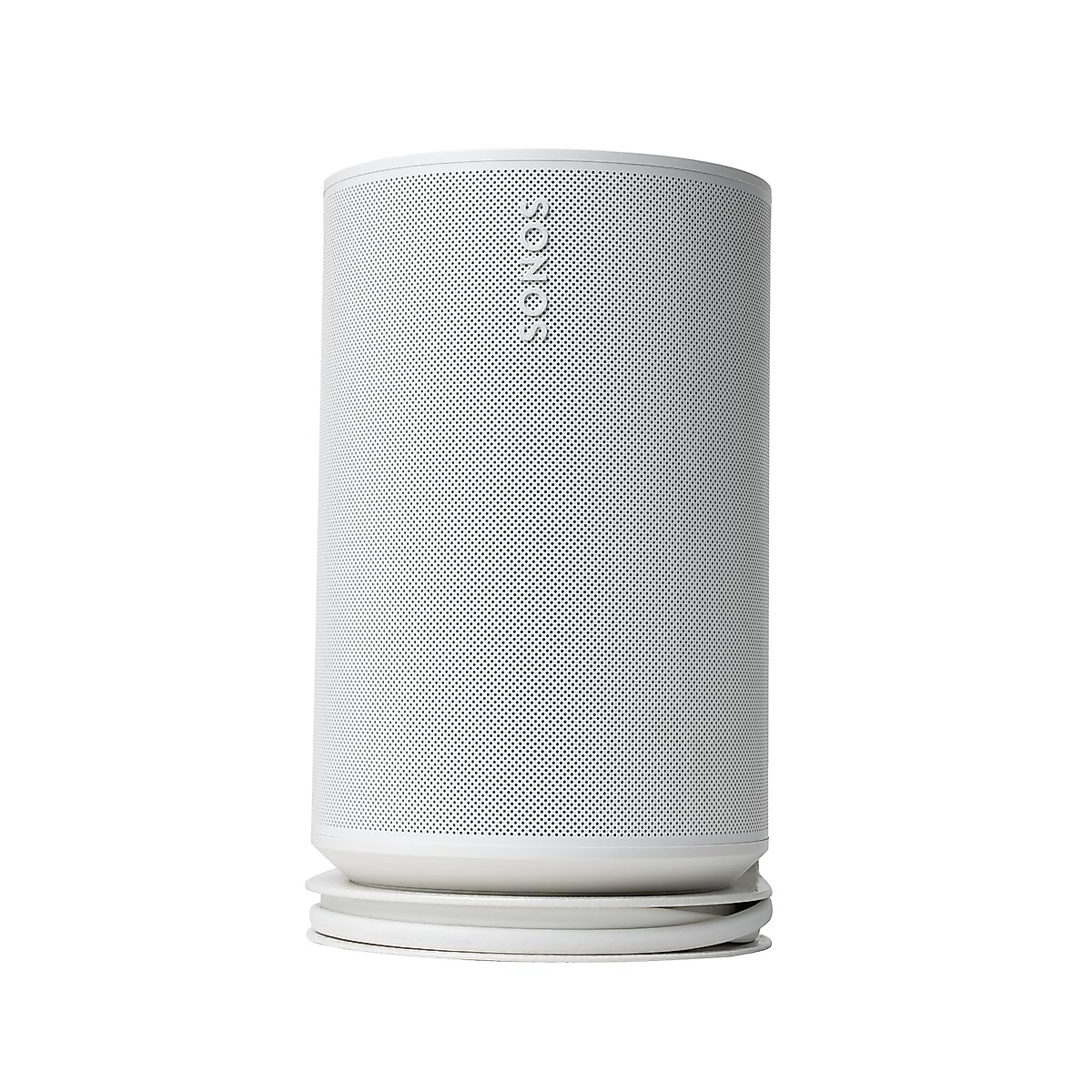 shinar Metal Wall Mount Compatible with Sonos Era 100, Bracket Accessory Stand Compatible with Sonos Era 100 Integrated Cable Management Max. 12 kg white (2-Pack, White)