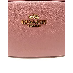 COACH Women's Mini Jamie Camera Bag (Pebble Leather - Pink)