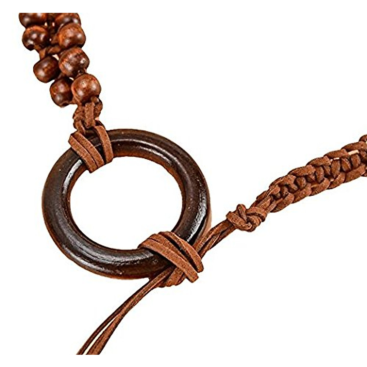 Cinlan Women's Bohemian Style Rope Braid Waist Belt (Style8), Medium