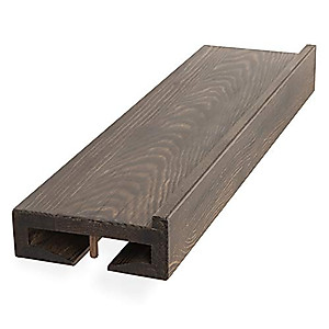 Rustic State Smith Wall Mounted Wine Rack with Cork Opener -Wine Glass Bottle Holder Wood Floating Hanging Wine Shelf Storage Organizer - Home Kitchen Dining Room Bar Décor - Walnut