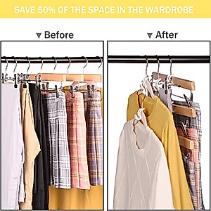 80 Pcs Clothes Hanger Connector Hooks, Mini Cascading Hanger Hooks Plastic Connector Hooks for Velvet Huggable Hangers, Heavy Duty Space Saving for Closet, Black and White