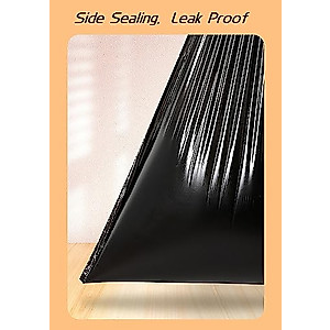 100 Count Drawstring Trash Bags, Jixik 4 Gallon Thickened Garbage Bags 17.7" x 19.7" Unscented Trash Bags for Kitchen, Bathroom, Office Waste Bin Liners