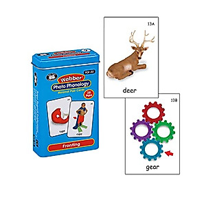 Super Duper Publications | Set of 10 Photo Phonology Minimal Pair Flash Cards Fun Deck Combo | Educational Learning Resource for Children