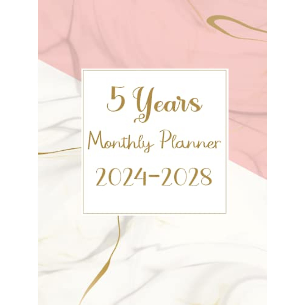 5 Years Monthly Planner 2024-2028: Agenda Schedule Organizer and Appointment 2024-2028, 171 Pages.