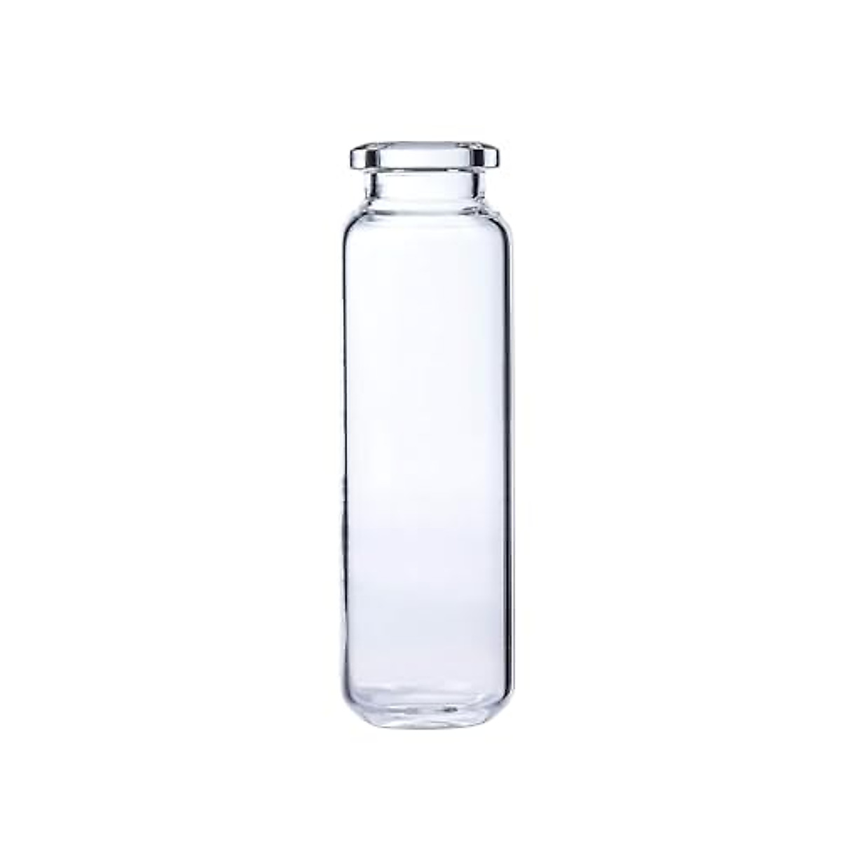 J&K Scientific 20ml Headspace Sample Vial, Clear Glass, 20mm Crimp-top, Rounded Bottom (Pack of 100)