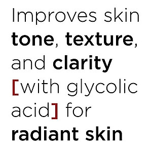 L'Oreal Paris Skincare Revitalift Bright Reveal Facial Cleanser with Glycolic Acid, Anti-Aging Daily Face Cleanser to Exfoliate Dullness and Brighten Skin, 5 Fl Oz (Pack of 1)