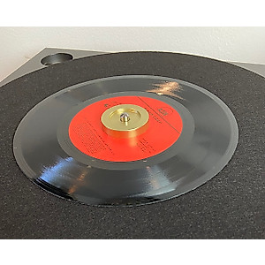 Beat Breakerz 45 RPM Adapter CNC Aluminum 7 inch Vinyl Record (Gold)