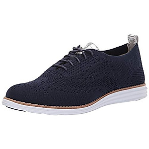 Cole Haan womens Originalgrand Stitchlite Wingtip Oxford, Blue, 7 US