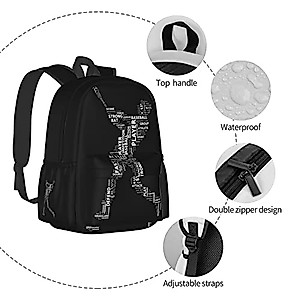 ZQKJLH Baseball Backpacks for School Baseball Print Bookbags for Boys Girls Baseball Player Lightweight Laptop Bags 17in Durable Waterproof Backpacks for Adult Women Men Travel