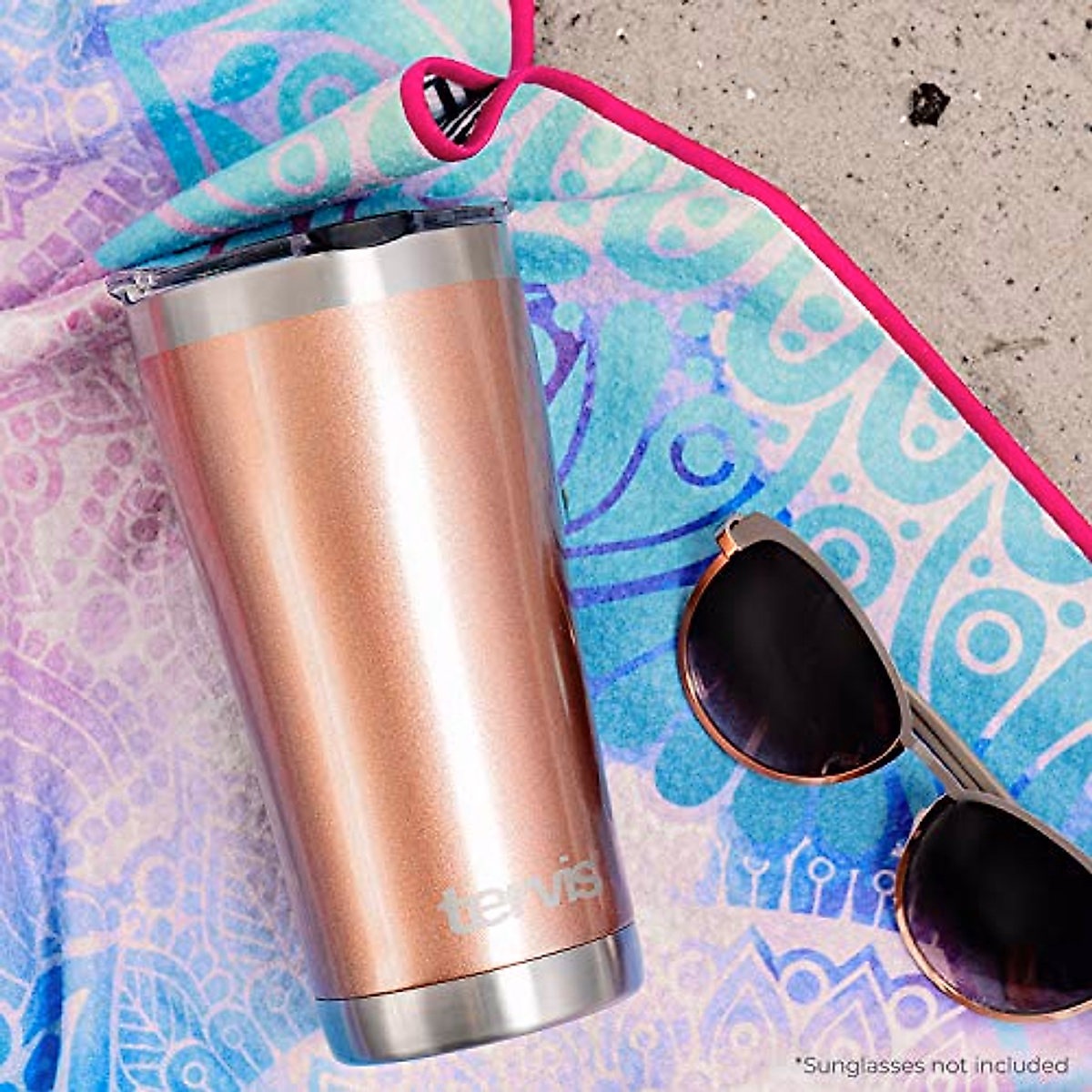 Tervis Triple Walled Texas A&M University Aggies Insulated Tumbler Cup Keeps Drinks Cold & Hot, 20oz - Stainless Steel, Tradition