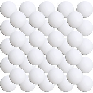 Chivao 200 Pieces Table Tennis Balls Washable Game Balls Table Tennis Mini Balls Funny Balls Carnival Pool Games Small Plastic Balls Party Christmas Game Balls(White)