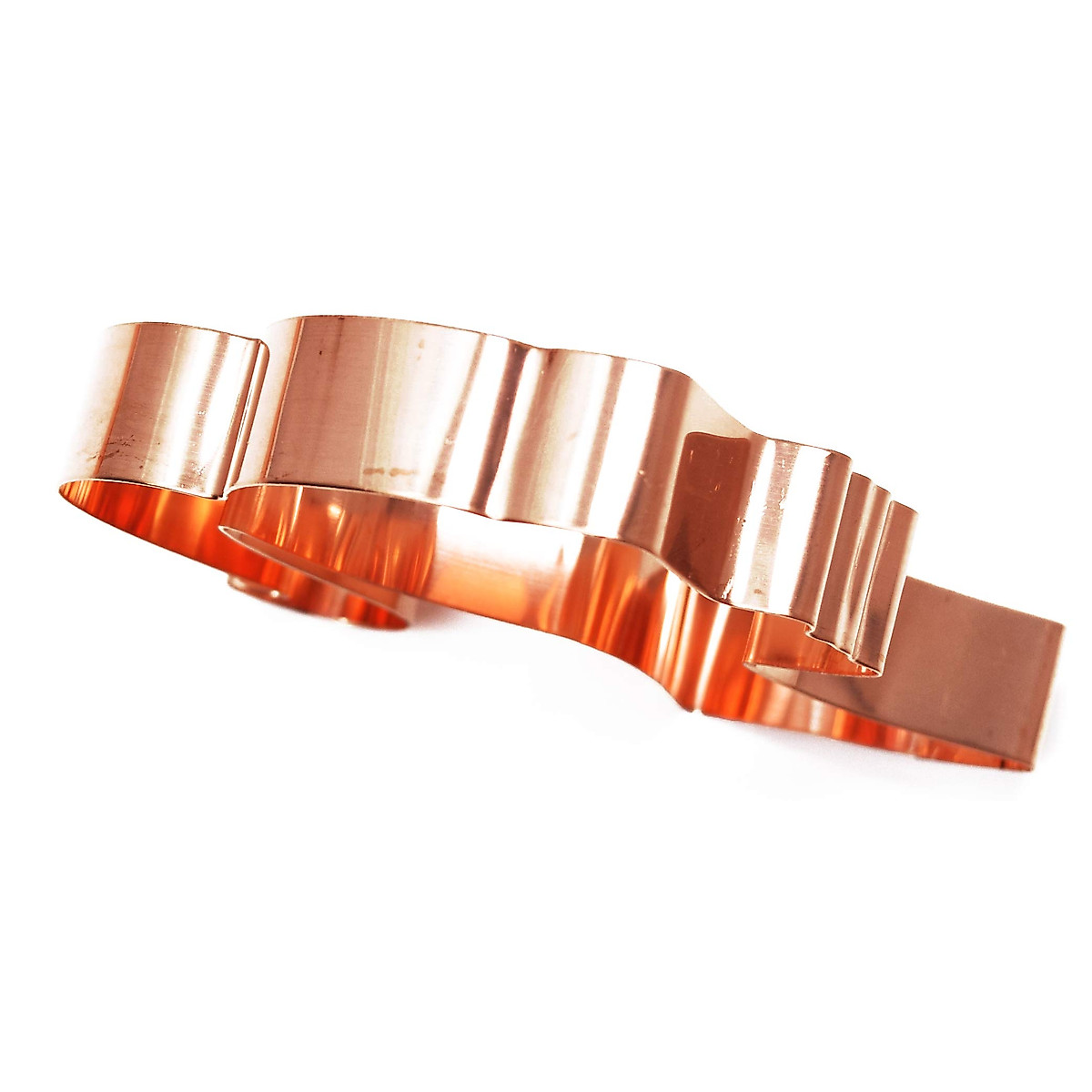 Pigtailed Girl Silhouette Copper Cookie Cutter