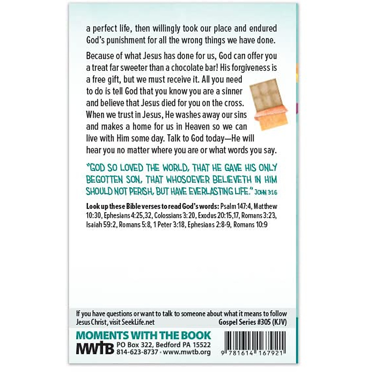 Moments With The Book What Could Be Sweeter? (Gospel Tract - Packet of 100 - KJV)