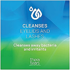 TheraTears SteriLid Eyelid Cleanser and Face Wash, for irritated eyes, 2 fl oz Spray