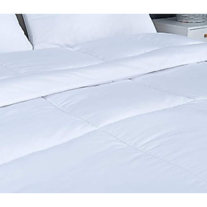 Extra Thick Mattress Topper + All Season Comforter Light Weight Queen Size