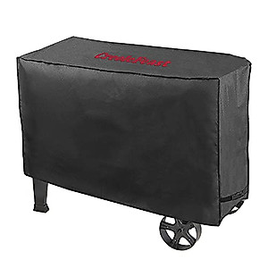 Creole Feast CR2001 Premium Oxford Grill Cover, Waterproof, Heavy-Duty for All-Year Weather Protection, Black