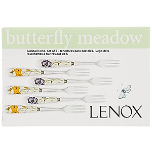 Lenox 890917 Butterfly Meadow Fw Cocktail Fork S6