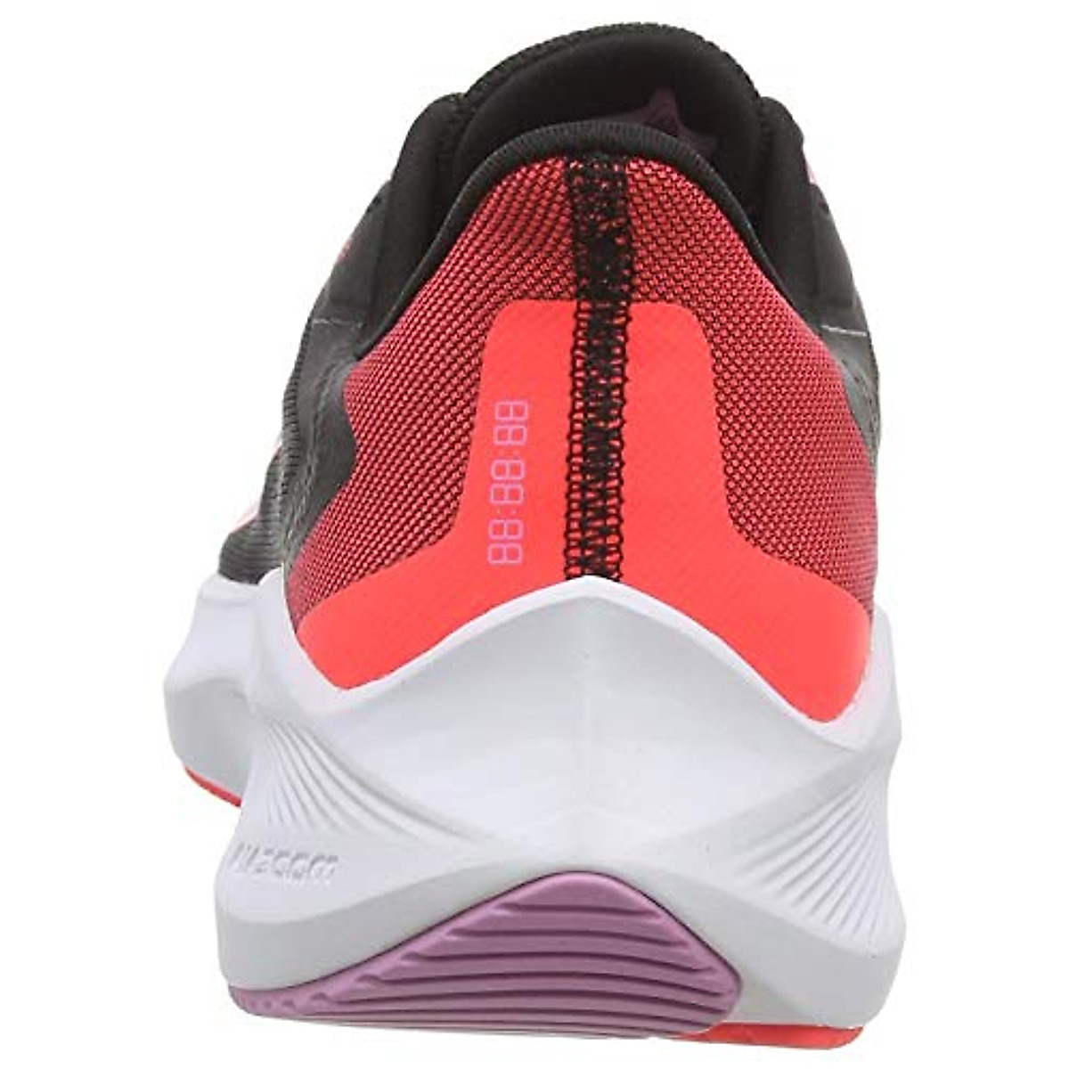 Nike Women's Road Running Shoe, Black Flash Crimson Beyond Pin, 7