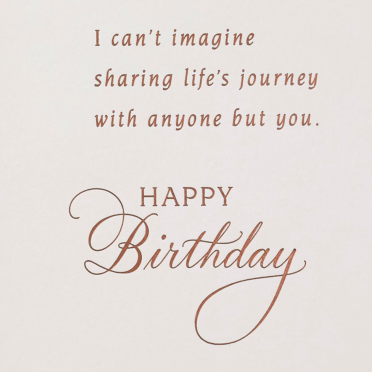 Hallmark Birthday Card for Wife (Roses with Pattern), Red, Blue