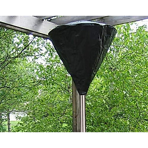 IDOXE Patio Heater Cover Waterproof with Zipper, Standup Classic Terrace Outdoor Round Heater Covers (Top Cover Only)