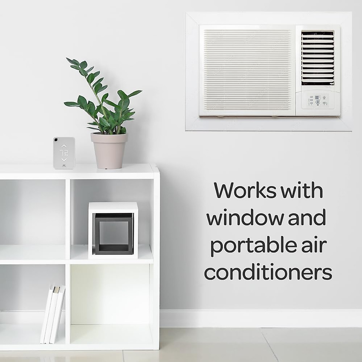 Mysa Smart Thermostat for Mini-Split Heat Pumps and AC | for Ductless Heat Pumps, Window Units or Portable Air Conditioners, Control Remotely with Smartphone or Tablet, Energy Saving, Easy Setup