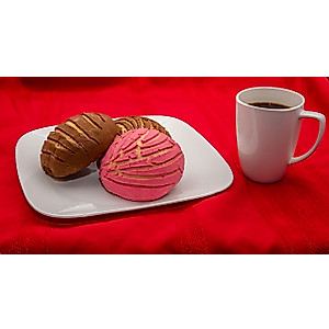 Concha Cutter Mexican Bread Tool Cortador de Conchas para Pan, 4 Inches Diameter 0.9 Inches Height Two Sided Stainless Steel (4 Inches)