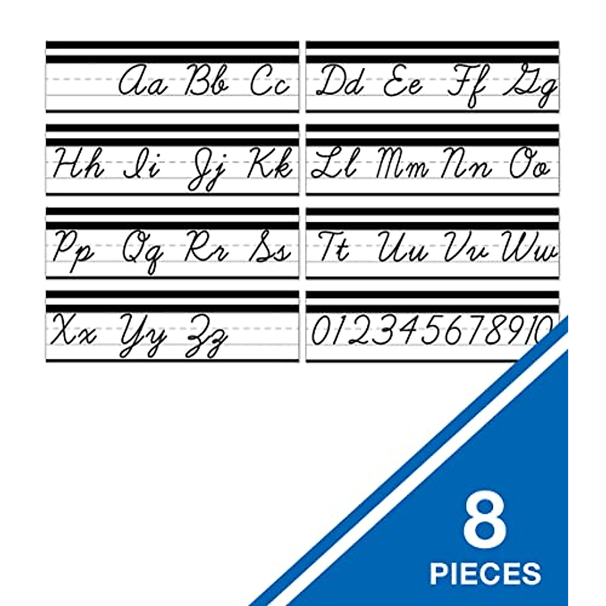 Schoolgirl Style - Simply Stylish | Alphabet Line | Cursive Mini Bulletin Board Set