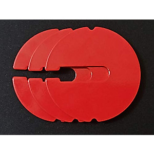 Table Inserts (Pack of 3) for 14" Band saws or Scroll saws,Diameter: 2.5 in, Thickness: 0.1 in.(Please make sure this is your size)