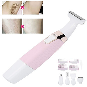 Female Epilator, Multifunctional Electric Usb Rechargeable Female, Painless 5-In-1 Epilator, Suitable For Whole Body Shaving Ladies And Men