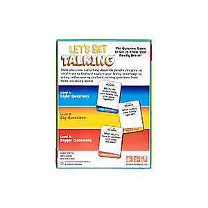 WHAT DO YOU MEME? Let's Get Talking: The Question Game to Get to Know Your Family Better by Relatable, Designed for Ages 8+, Fun Kids Games for Family Game Night, Great, Includes 400 Cards