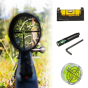 SIZIKJXGHWYI 3Pcs Rifle Scopes Level Magnetic Scope Mounting Tool for 20mm Mounts