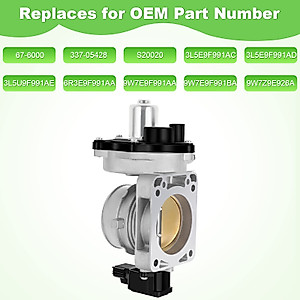 NOTUDE Electric Throttle Body Assembly New Automotive Fit 2005-2014 for E-150| 2007-2010 for Explorer Sport Trac Replace # 67-6000/337-05428/S20020/3L5E9F991AC/3L5E9F991AD/3L5U9F991AE