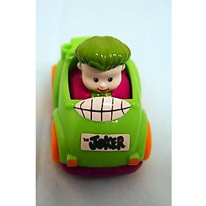 Fisher Price Little People Wheelies Joker Replacement Car for Race and Chase Batcave