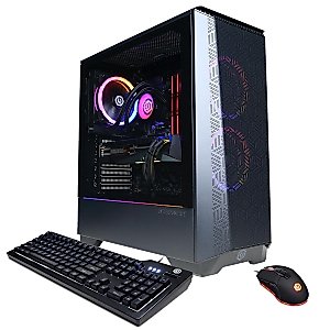 CyberpowerPC Gamer Supreme Liquid Cool Gaming Desktop Computer, AMD Ryzen 9 5950X 3.4GHz, 16GB RAM, 1TB SSD + 2TB HDD, NVIDIA GeForce RTX 3070 8GB, Windows 10 Home, Free Upgrade to Windows 11