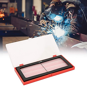 Welding Helmet Magnifier Cheater Lens, Welding Magnifying Lens Eye Protecting Welder Accessories 1.0/1.5/2.0/2.5/3.0 Diopter Cheater Lens for Welding Helmet (2.5)