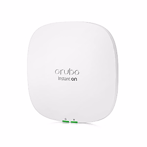 HPE Networking Instant On Access Point AP25 4x4 WiFi 6 Indoor Wireless Access Point | Power Source Not Included | US Model (R9B27A)