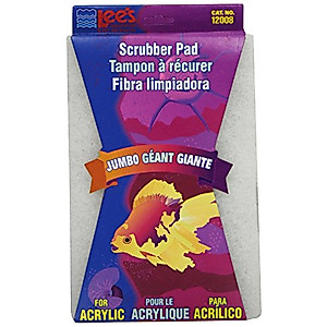 Lee's Pet Products ALE12008 Xl Fine Acrylic Algae Scrubber Pad for Aquarium