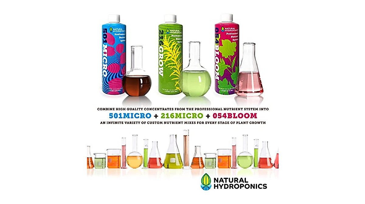 216Grow Hydroponics Nutrient: Boost Structural & Foliar Plant Growth