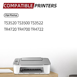 PG-275XL/CL-276XL Compatible for Canon Ink 275 and 276 PG-275XL CL-276XL for Canon 275 and 276 Ink Cartridges for Canon PIXMA TS3500 TS3522 TR4720 TR4700 TR4722 TS3720 Printer