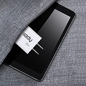 USB C Wall Charger, Miady 2-Pack 20W PD Dual Port USB-C Charger Block Type C Fast Plug Power Adapter Compatible with iPhone 14/13/12iPad/iPad Mini,Samsung Galaxy,and More(Cable Not Included)