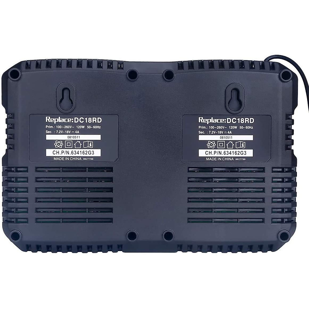 Replacement Lithium Ion Battery Charger for Makita DC18RD BL1830 BL1840 BL1860 BL1815 BL1430 BL1450 BL1440 BL1850 Makita 14.4V 18V LXT Battery Charger