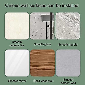 KQJS Corner Shower Caddy shelf,2-Pack Adhesive Shower Organizer Plastic Shower Shelf with 3 Hooks,No Drilling Shower Organizer,Wall Mounted with Large Capacity Shower Shelves (Transparent)