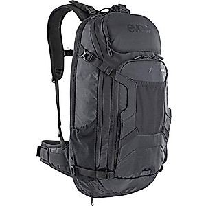 EVOC Sports Fr Trail E-ride Protector Backpacks, Unisex, 100114100-M/L, Black, M/L