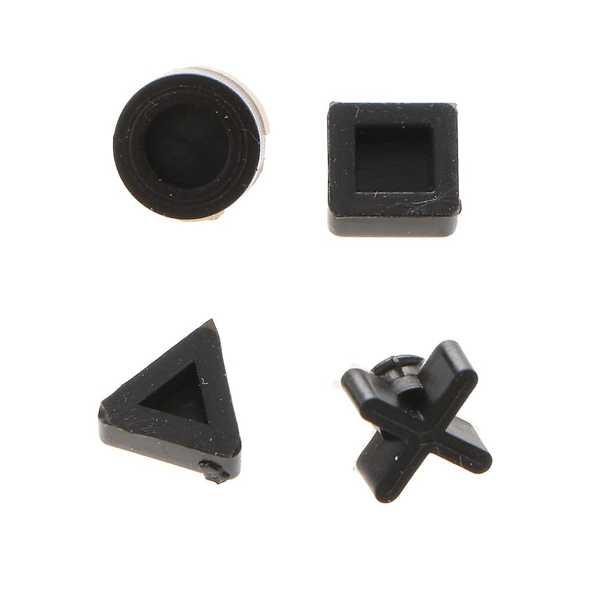 New 8 Pcs Non-Slip Silicone Rubber Bottom Feet Pad Set Part Replacement for PS4 Pro Game Console